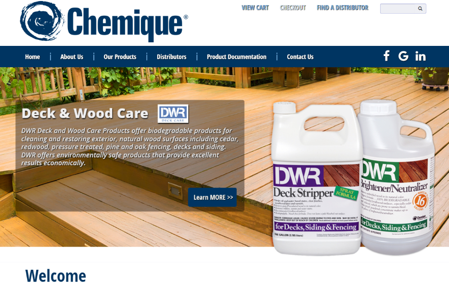 Chemique Has A New Website - Chemique